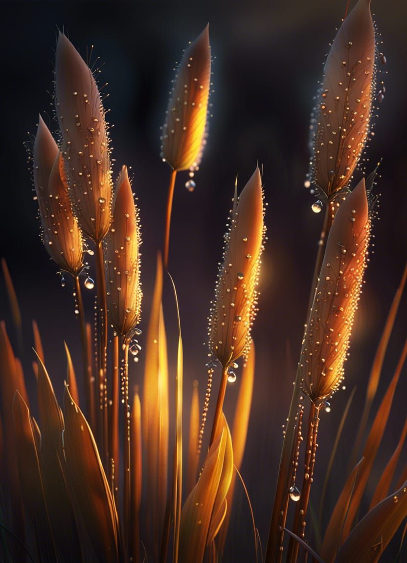 Bullrushes - AI Generated Artwork - NightCafe Creator