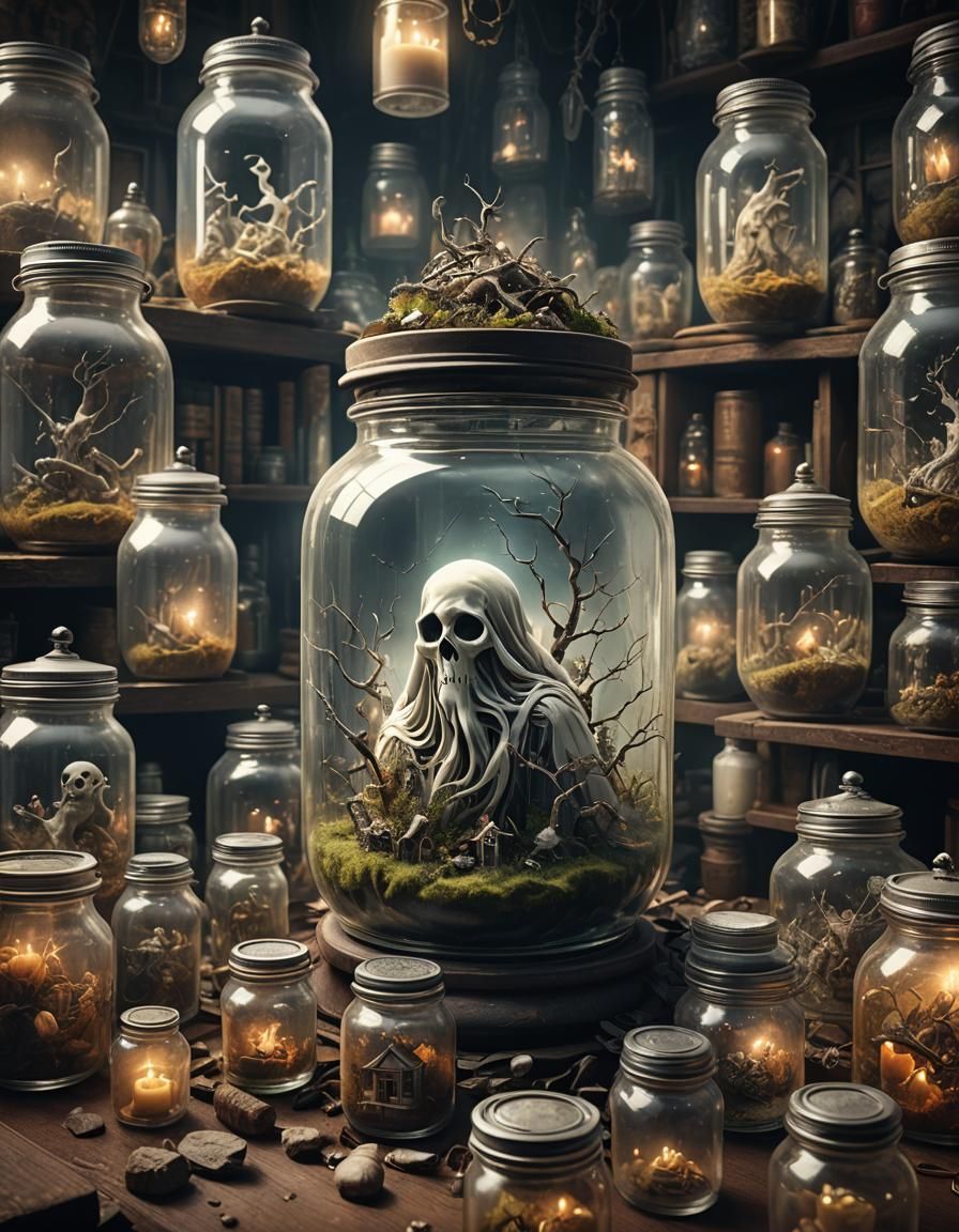 Haunted Collection - AI Generated Artwork - NightCafe Creator