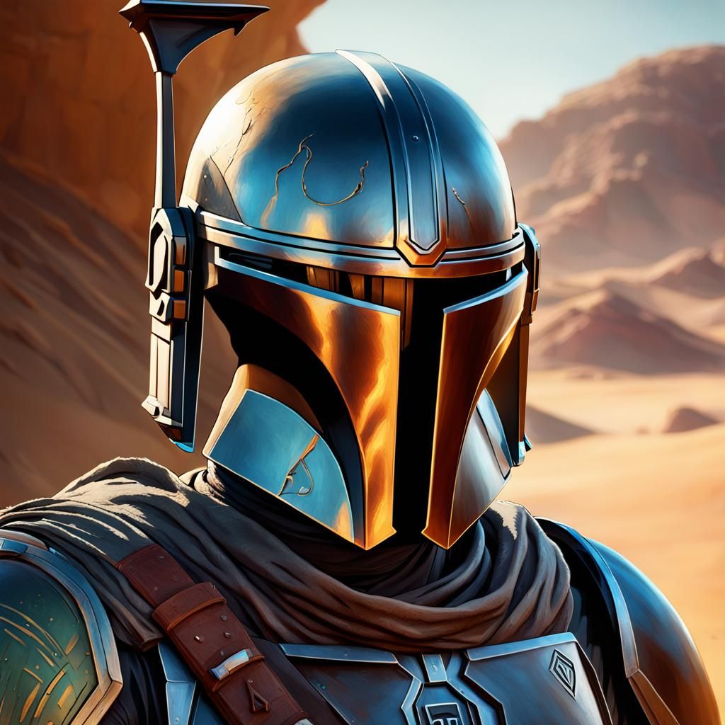 Mando - AI Generated Artwork - NightCafe Creator