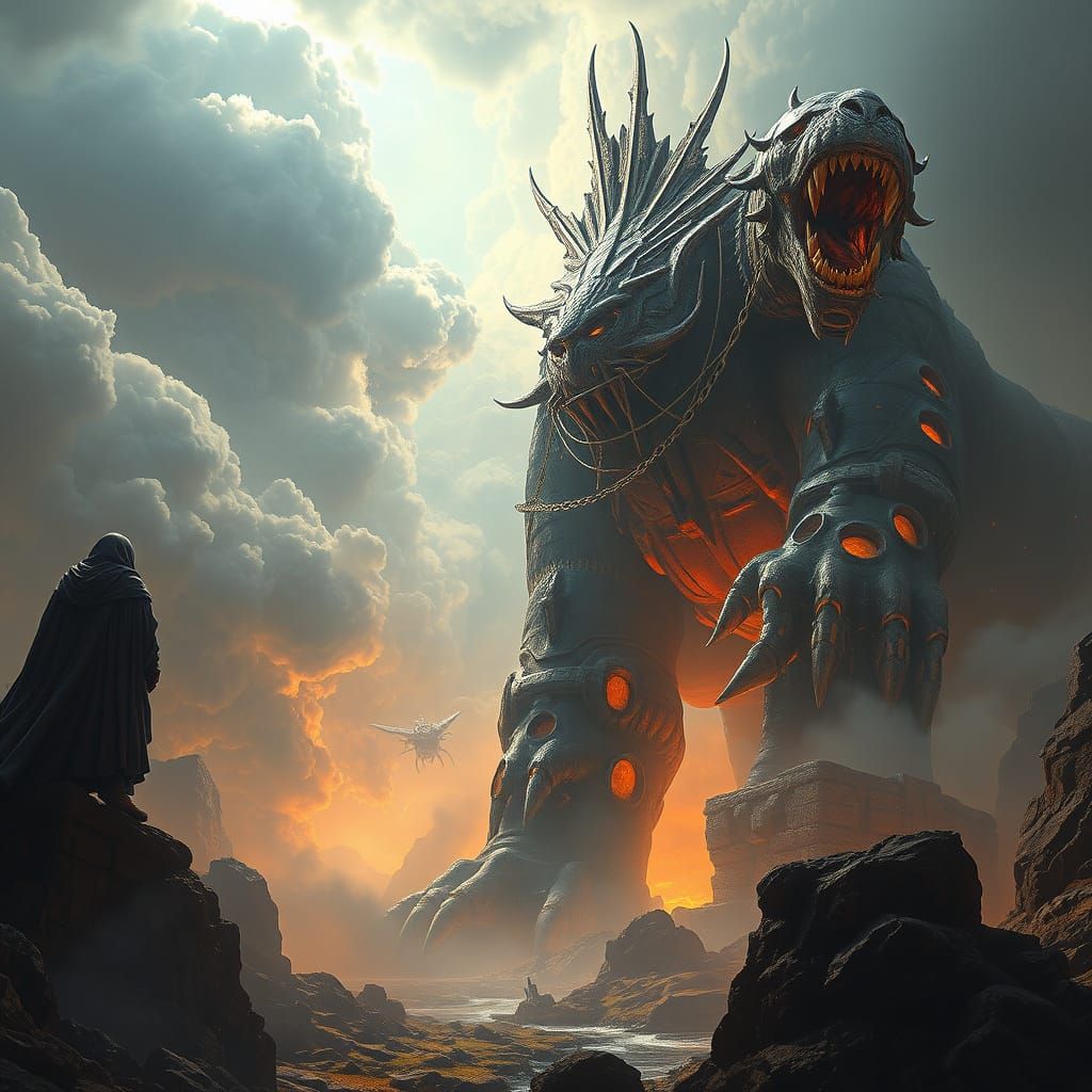 "The Colossus Behemoth(Biblical) " - Biblical Colossus Behem...