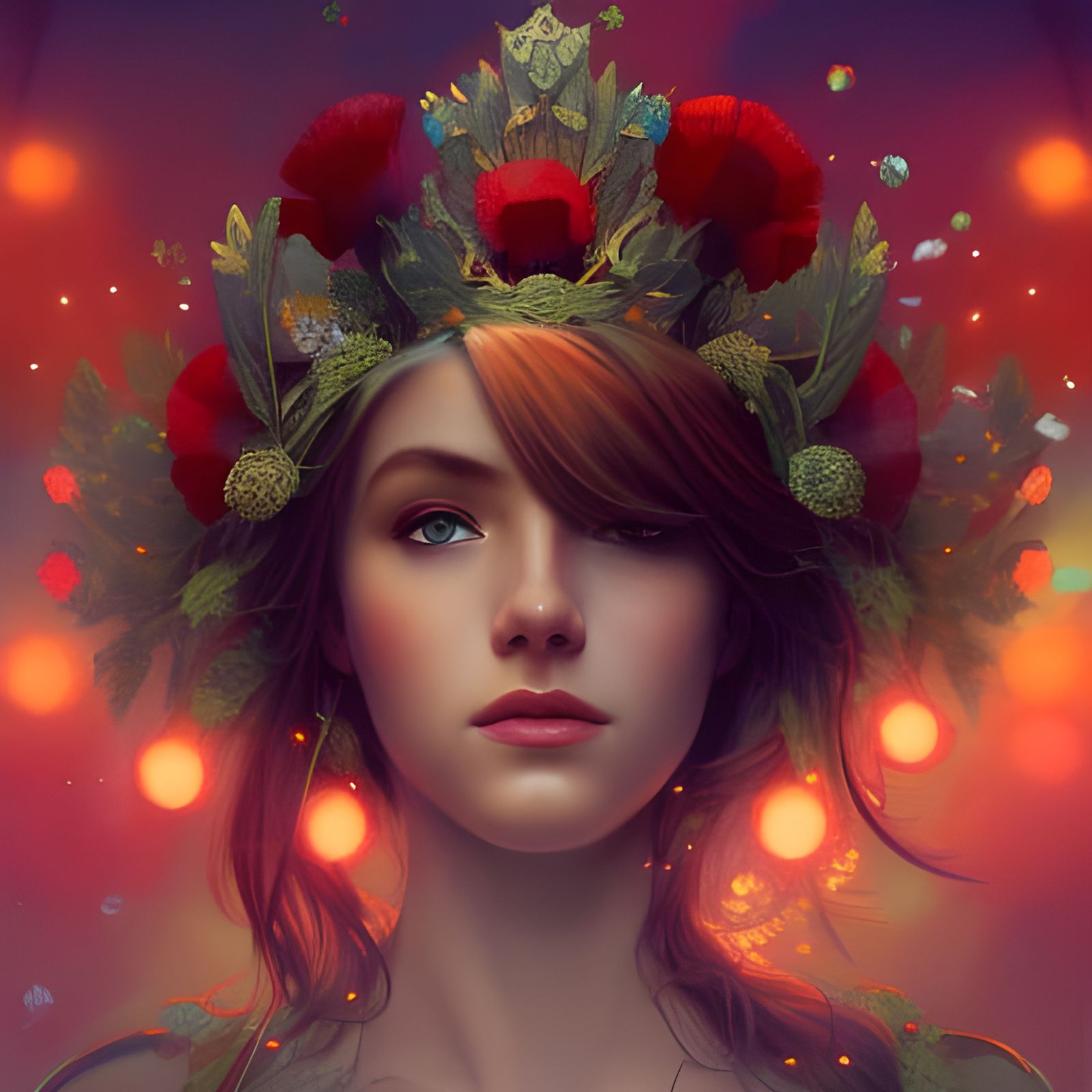 Miss poppy. - AI Generated Artwork - NightCafe Creator