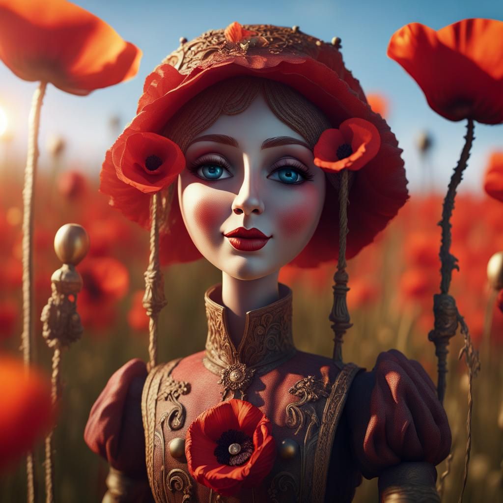 Poppy - AI Generated Artwork - NightCafe Creator