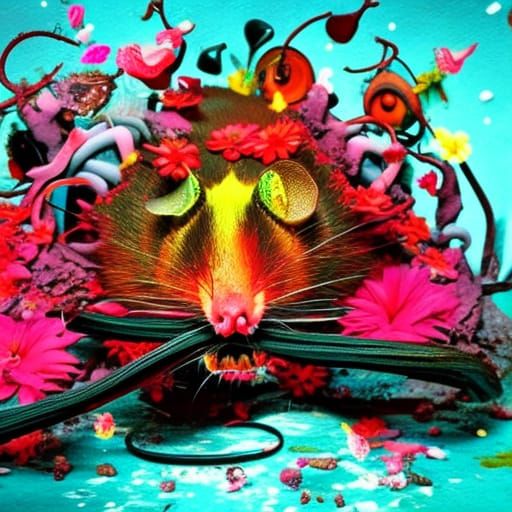 RatPlant #23 - AI Generated Artwork - NightCafe Creator