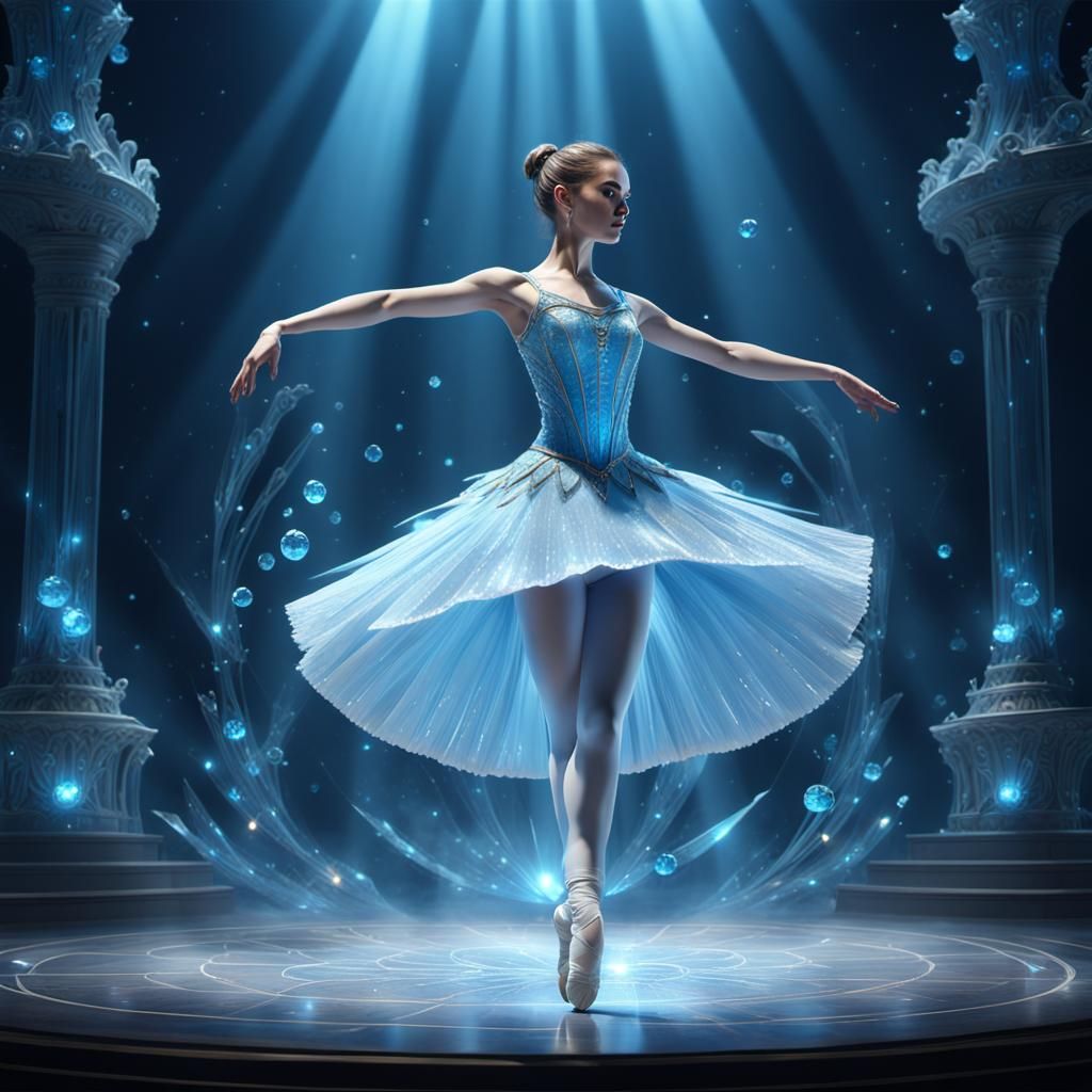 The Magic Ballerina - AI Generated Artwork - NightCafe Creator