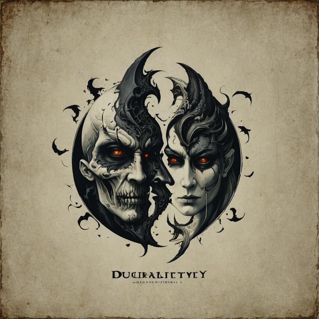 Duality - AI Generated Artwork - NightCafe Creator