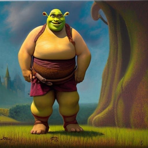 shrek - AI Generated Artwork - NightCafe Creator