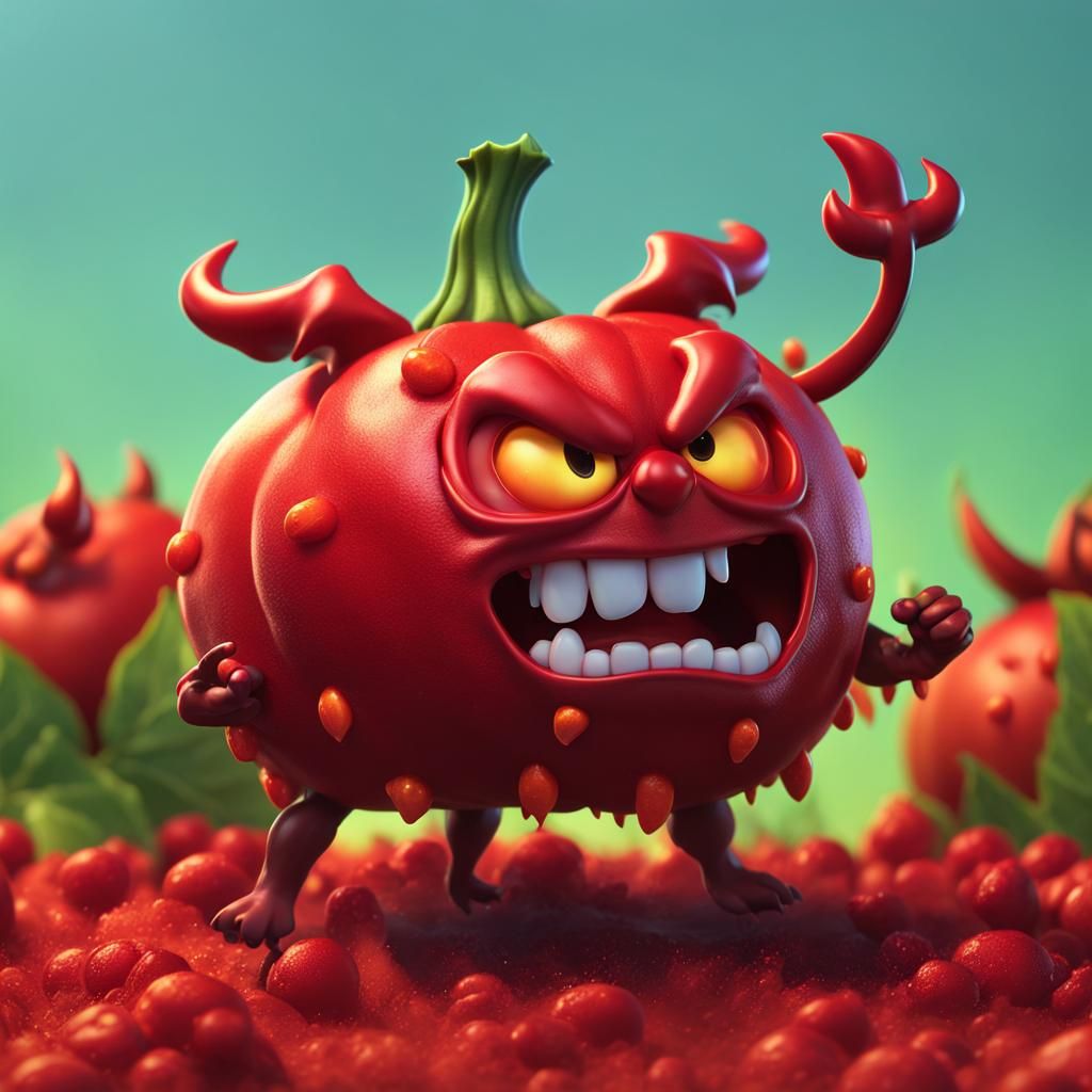 Devilled Tomato - AI Generated Artwork - NightCafe Creator
