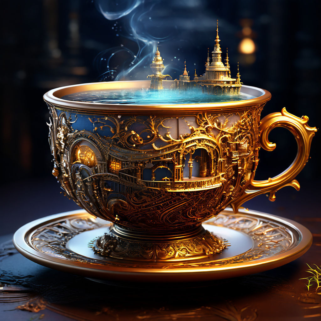 Tea Fantasy! - AI Generated Artwork - NightCafe Creator
