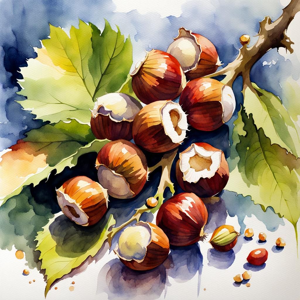 Hazelnuts - AI Generated Artwork - NightCafe Creator