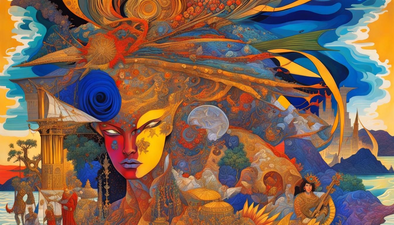 The Famine Queen - AI Generated Artwork - NightCafe Creator