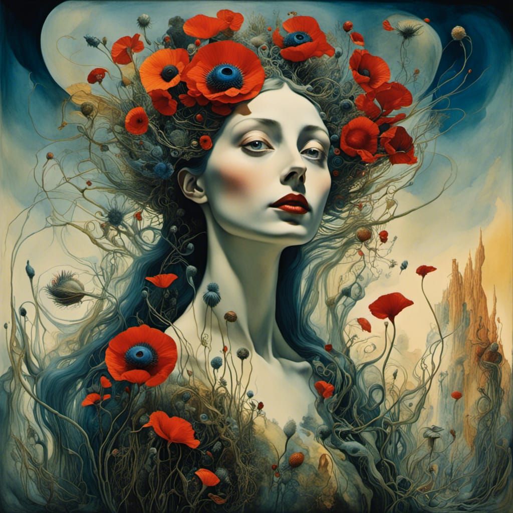 Poppies Je me souviens des mouvements hésitants de mes rêves/hold tight ...