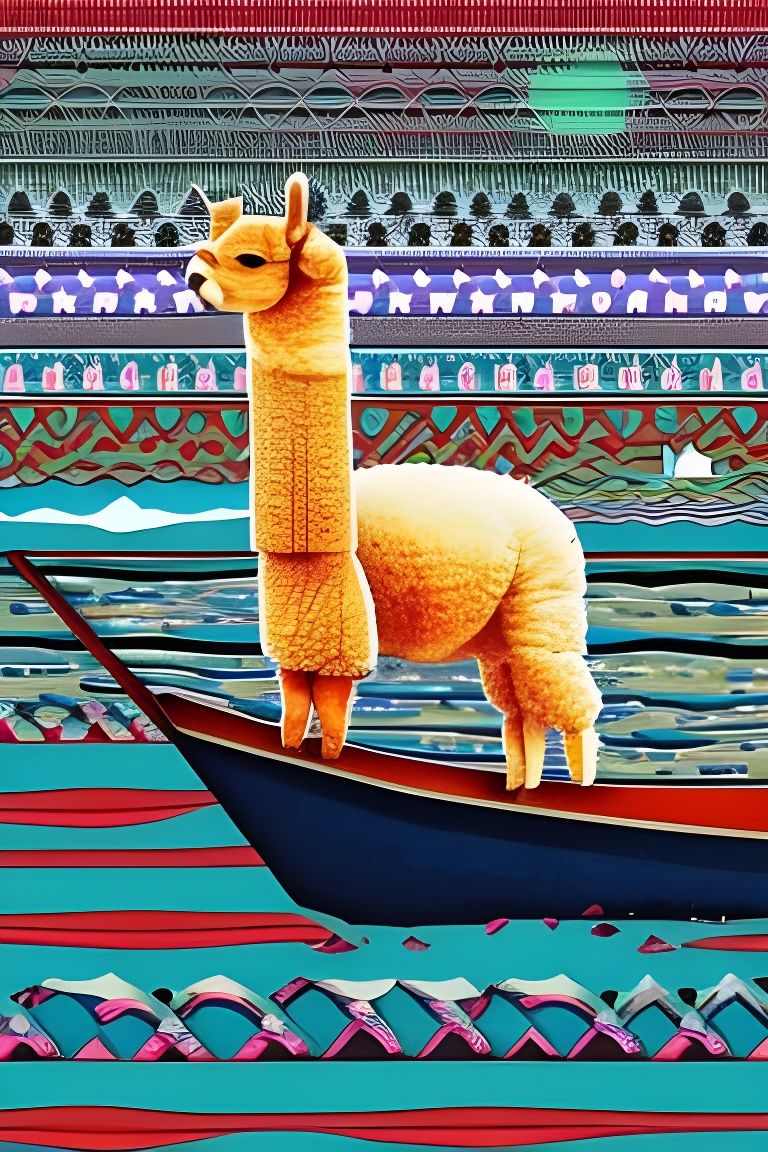 On a Boat - AI Generated Artwork - NightCafe Creator