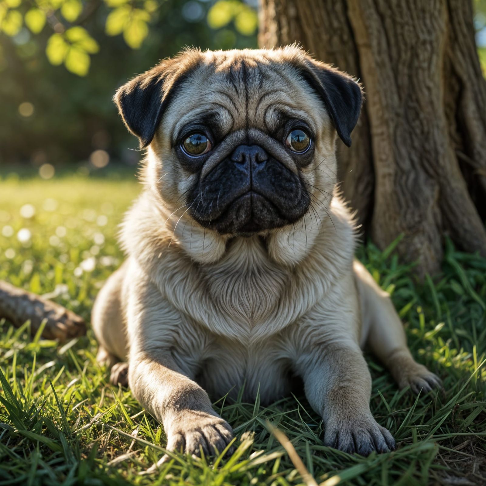 Pugs are awesome! I had mine for 17 1/2 years.