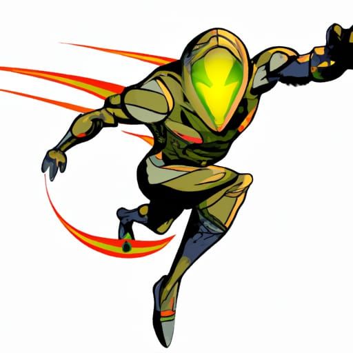 Alien superhero flying - AI Generated Artwork - NightCafe Creator