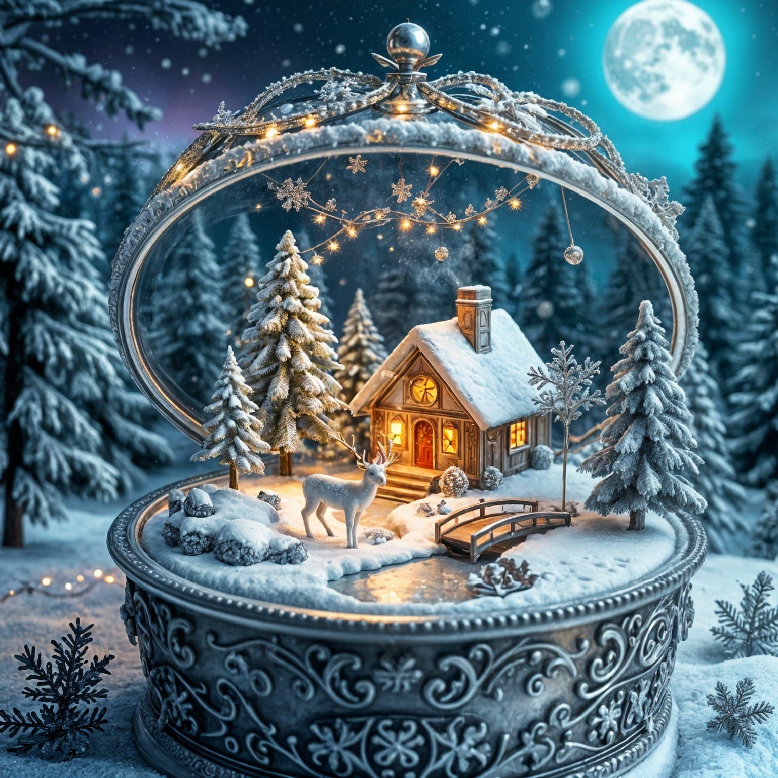 Winter musical box - Winter musical box