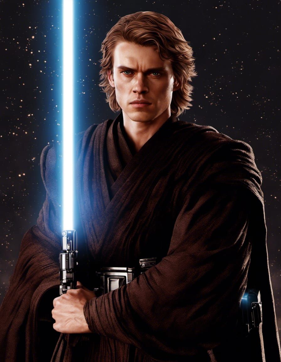 Anakin Skywalker in Space a masterpiece, 8k resolution, dark fantasy ...