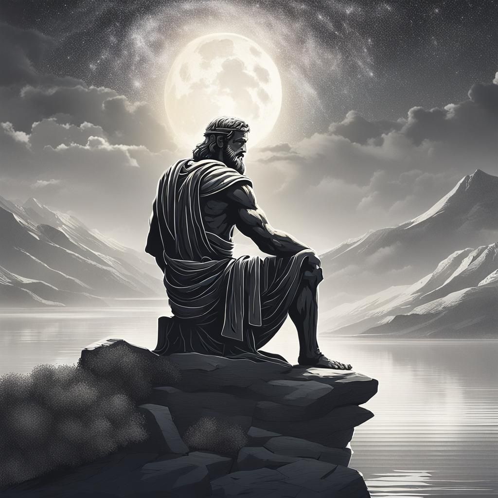 A greek god - AI Generated Artwork - NightCafe Creator