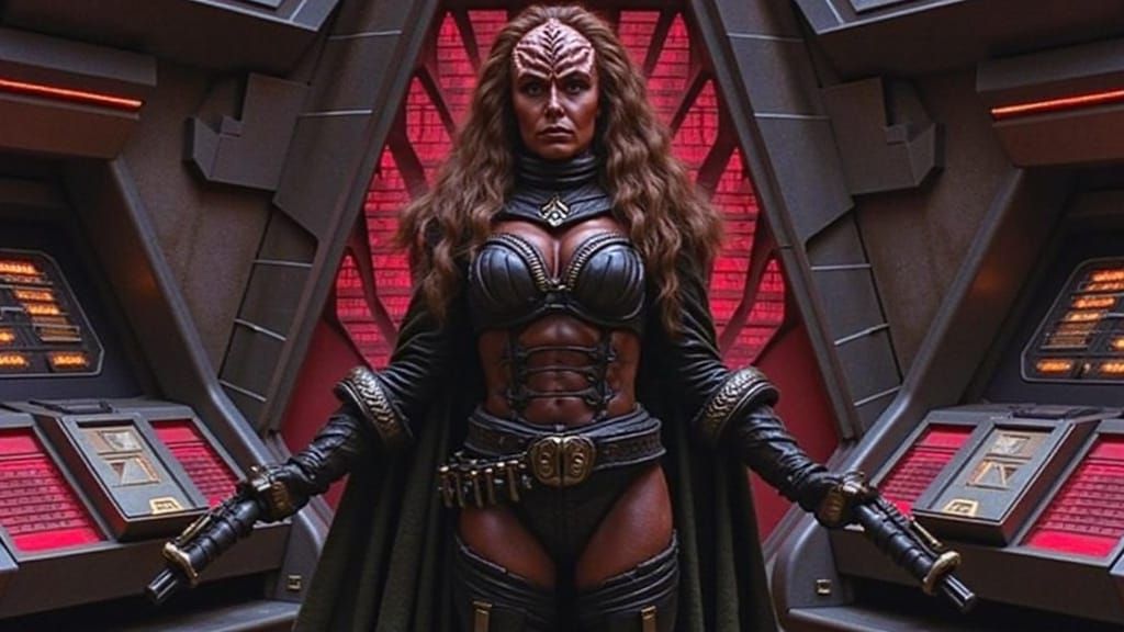 female Klingon warrior - Stunning Female Klingon Warrior in ...
