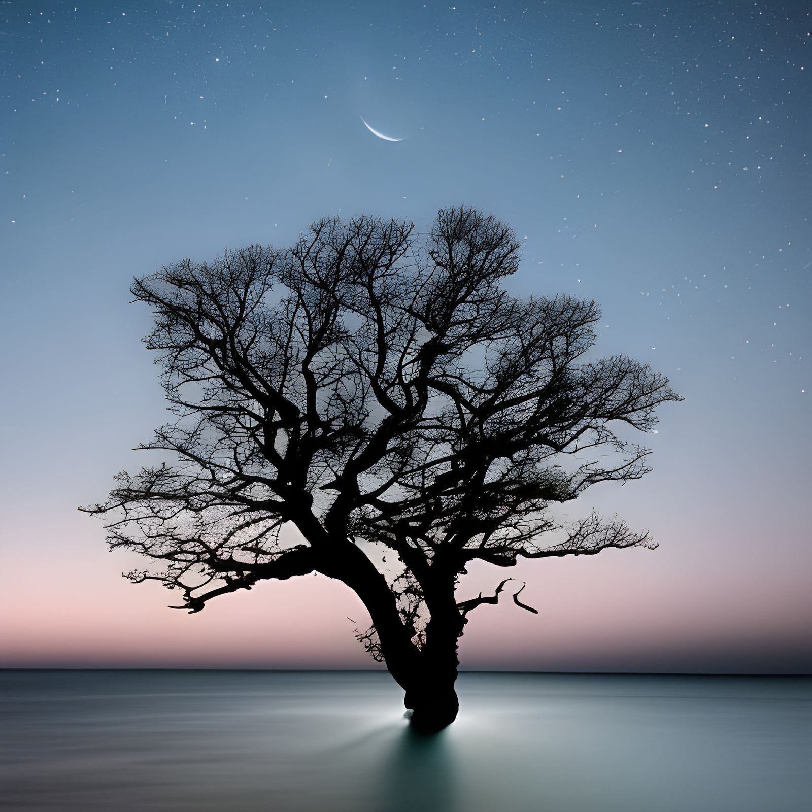 Midnight shadow - AI Generated Artwork - NightCafe Creator