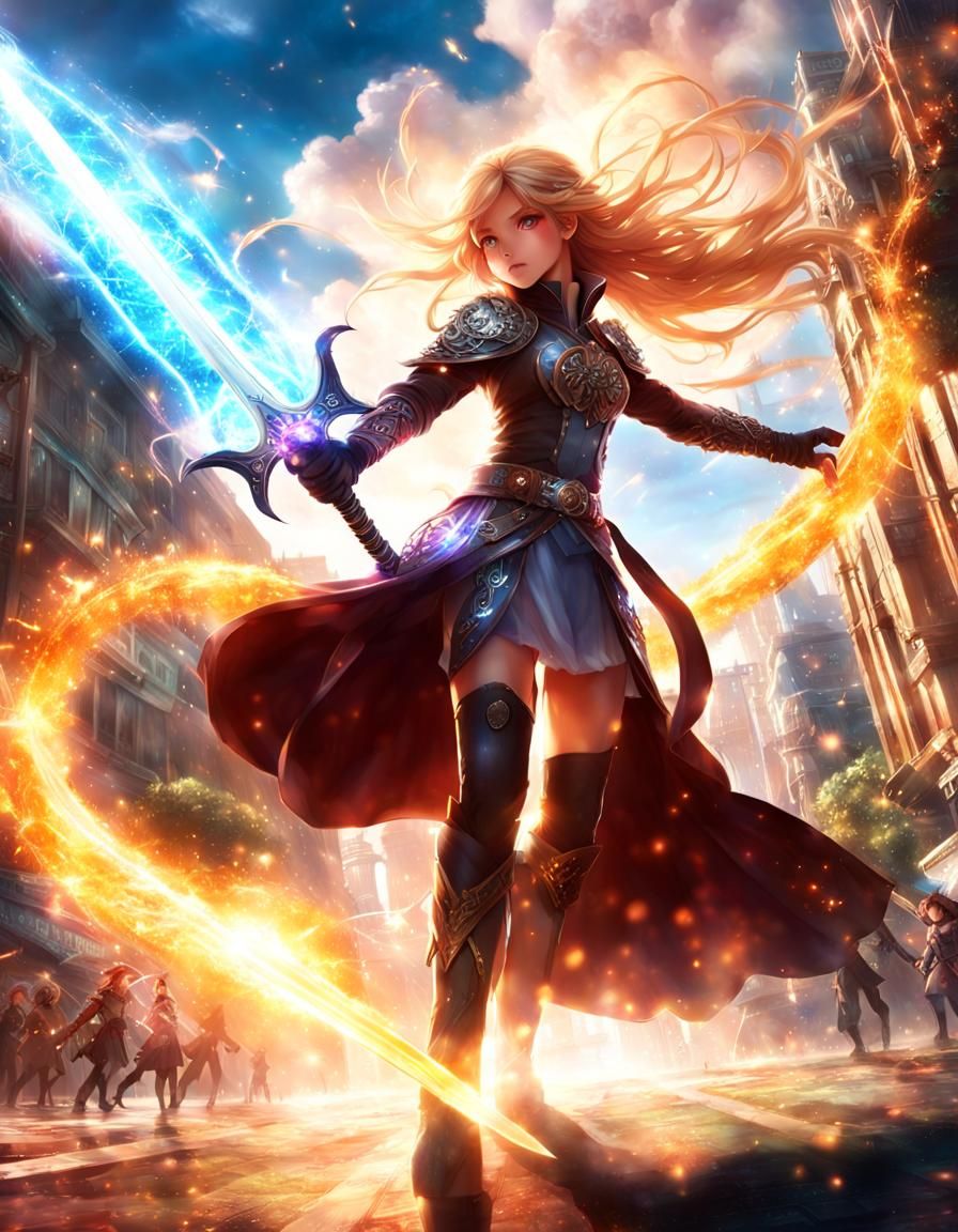 Aether Knight - AI Generated Artwork - NightCafe Creator