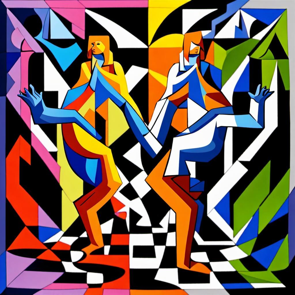 Cubism 3 - AI Generated Artwork - NightCafe Creator
