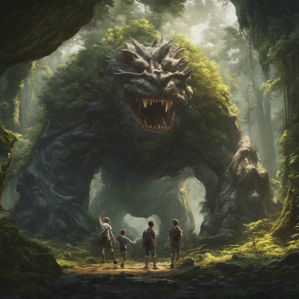 Imaginary Friends Series: Giants - AI Generated Artwork - NightCafe Creator