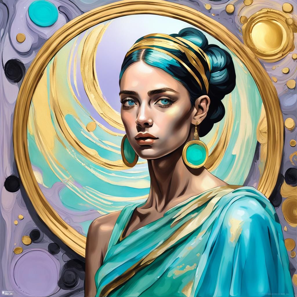 Roman Lady - AI Generated Artwork - NightCafe Creator