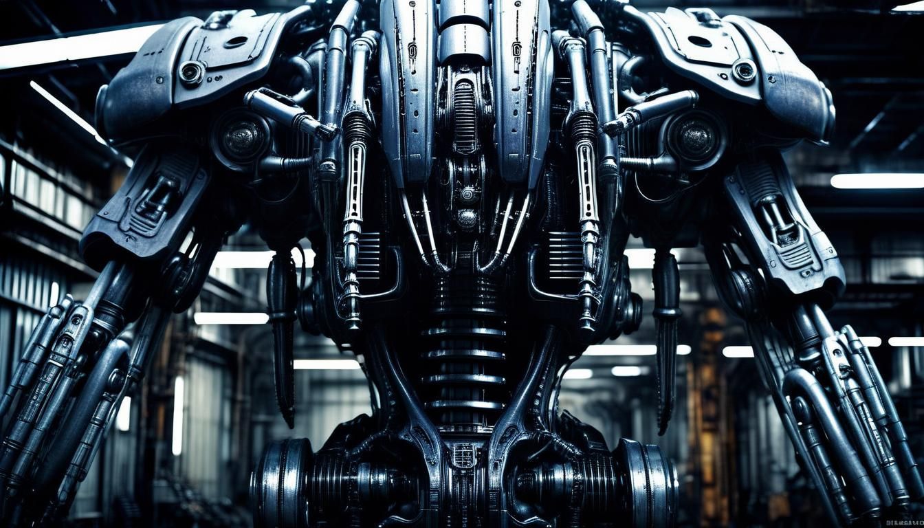 Mechanica Sentinel 12 - AI Generated Artwork - NightCafe Creator