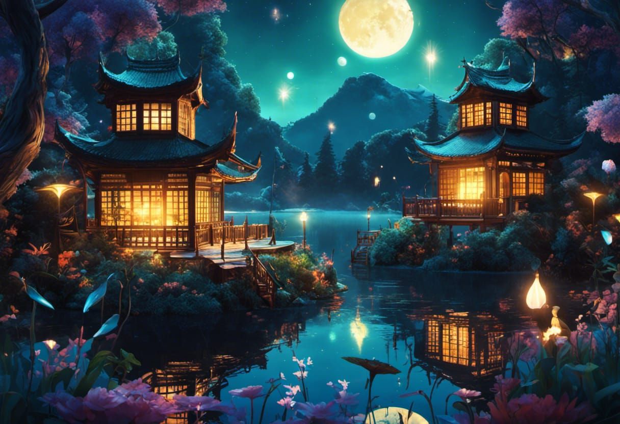 Tranquility - AI Generated Artwork - NightCafe Creator