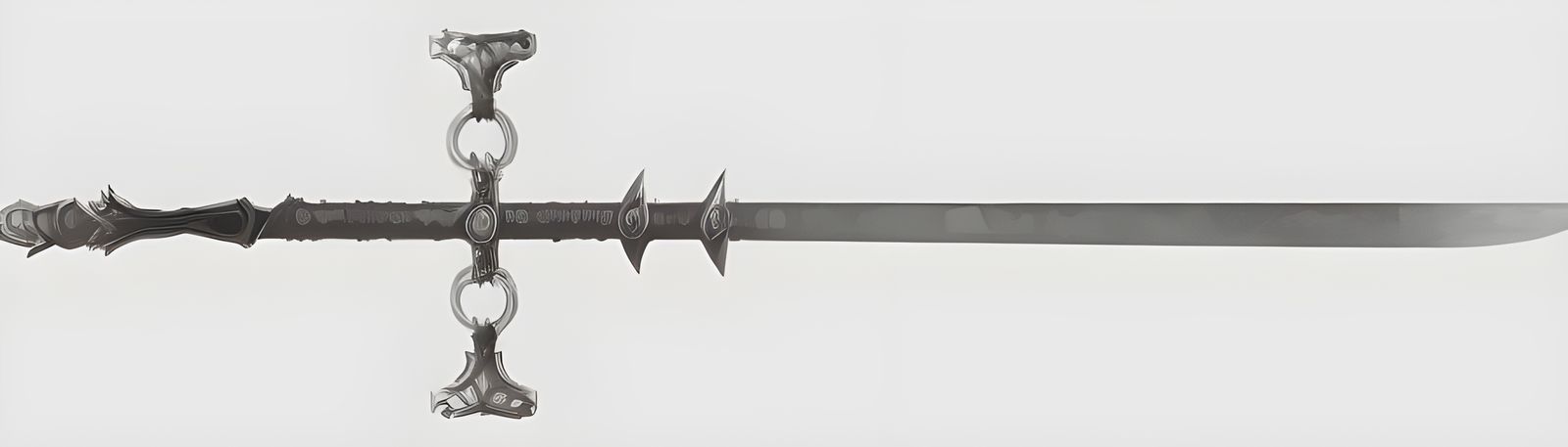 Large Fantasy Sword - AI Generated Artwork - NightCafe Creator