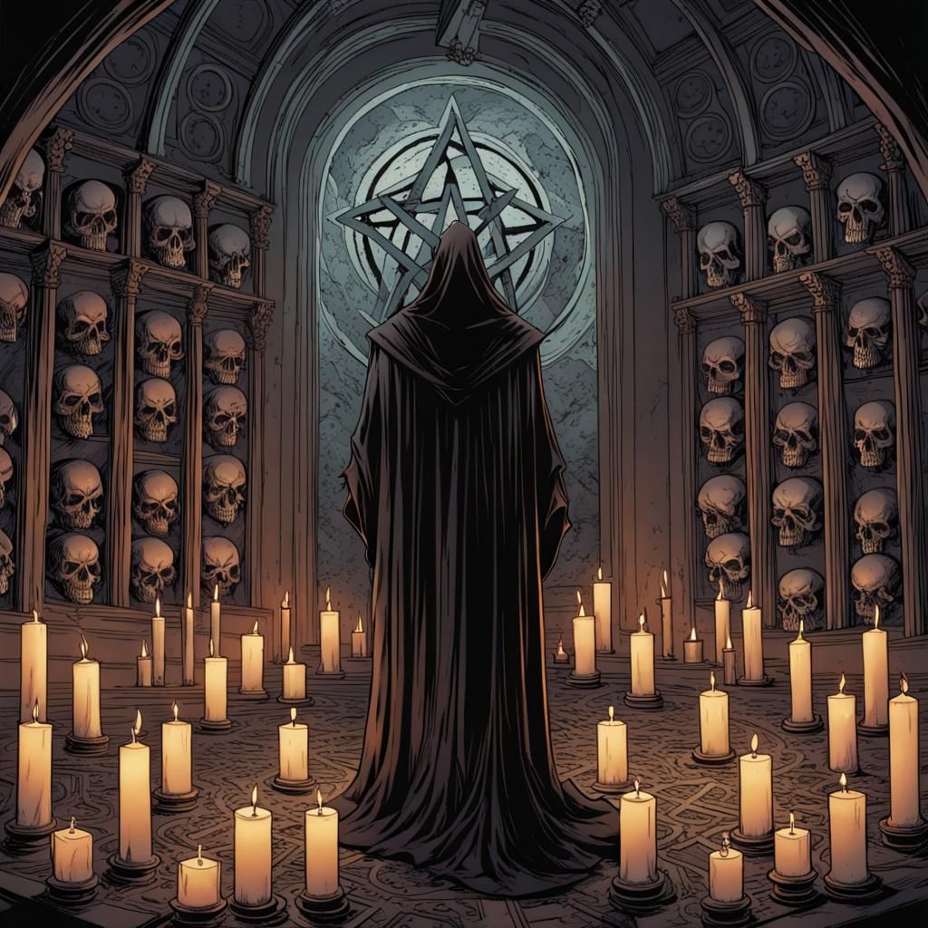 The Ritual Begins - AI Generated Artwork - NightCafe Creator