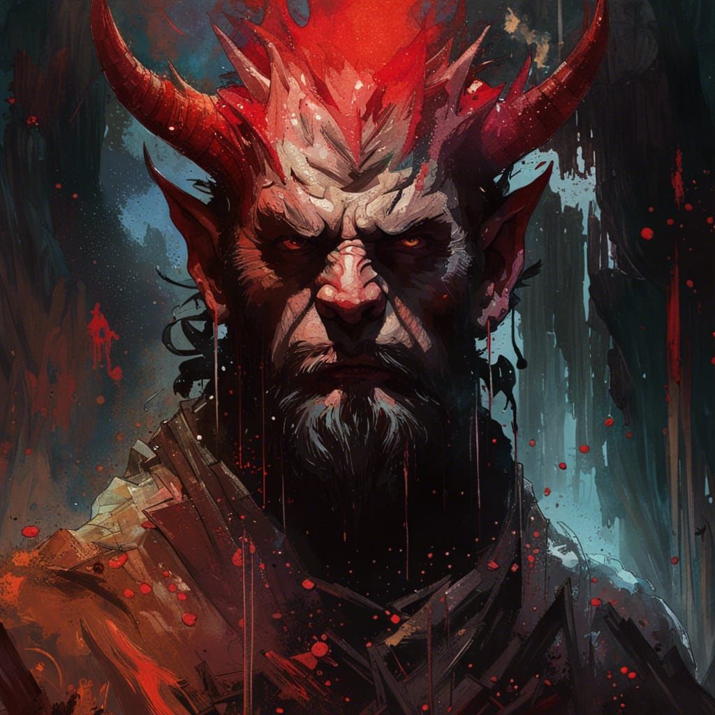 Satan... - AI Generated Artwork - NightCafe Creator