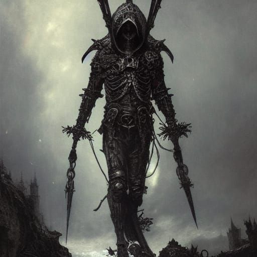 Demon Assassin - AI Generated Artwork - NightCafe Creator