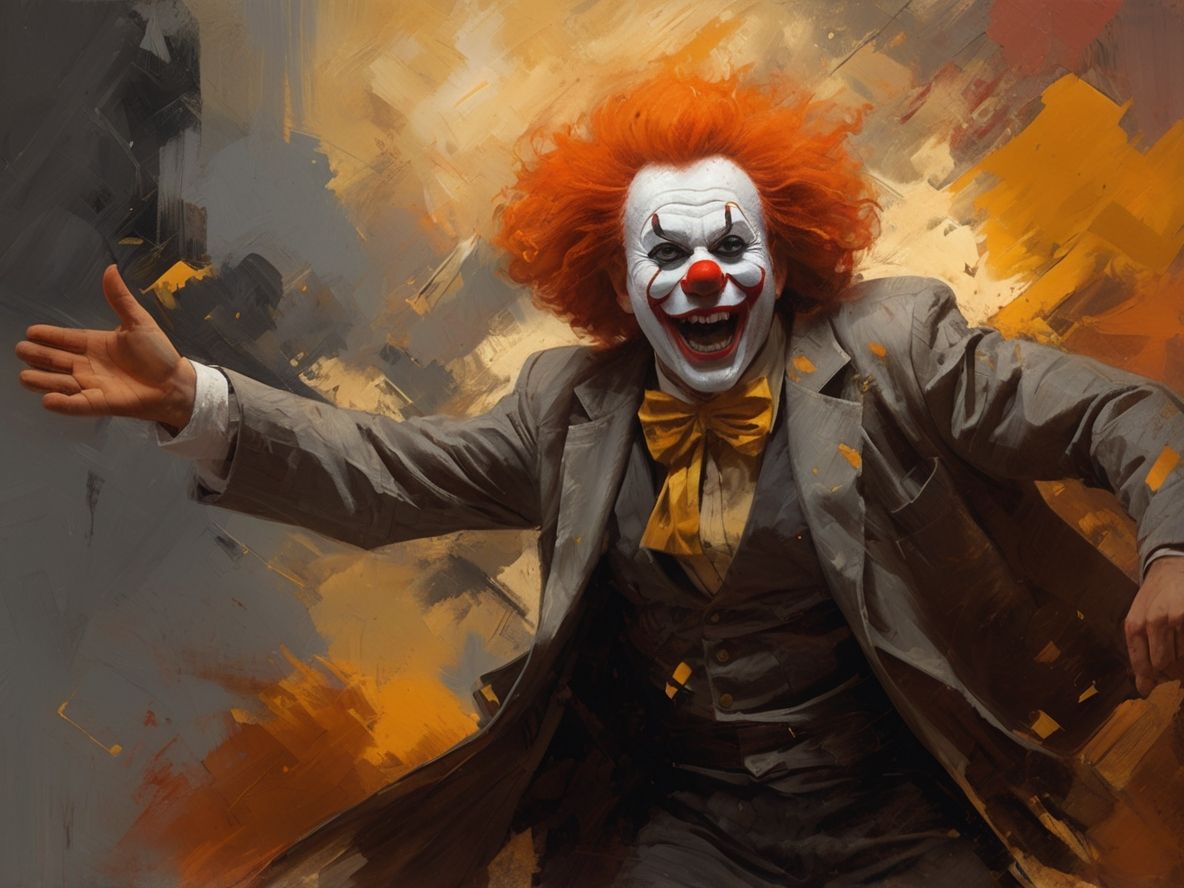 Portrait of a worrying Clown - AI Generated Artwork - NightCafe Creator