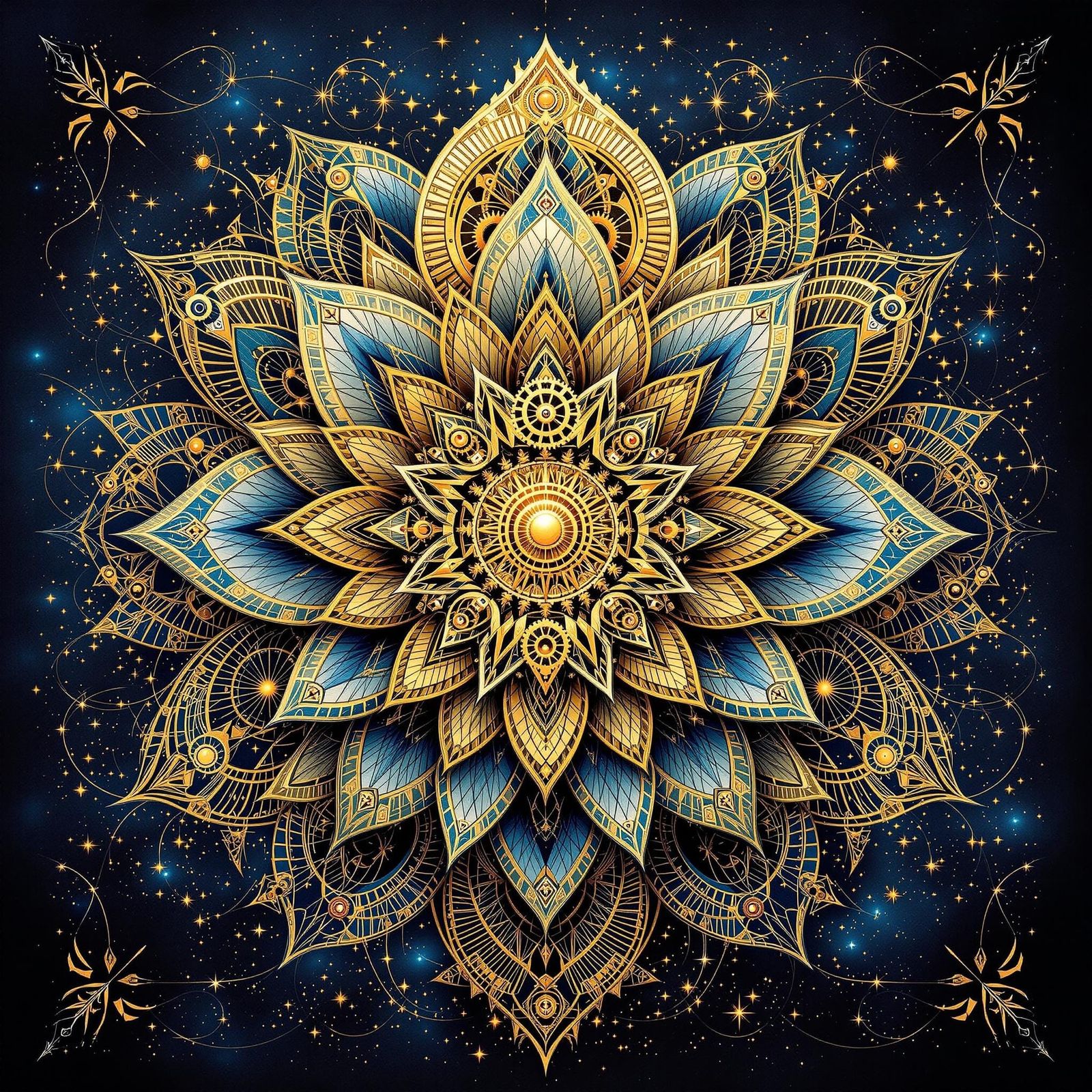 A clockwork flower unfurling its gears and petals Tim Burton Dan ...