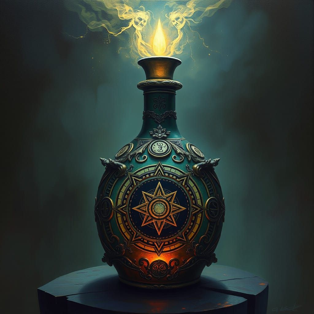 Hades' Star potion bottle - Hades' Star potion bottle