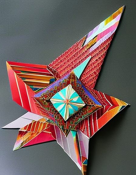 Beautiful Origami Goddess Insanely HyperRealistic Insanely ...