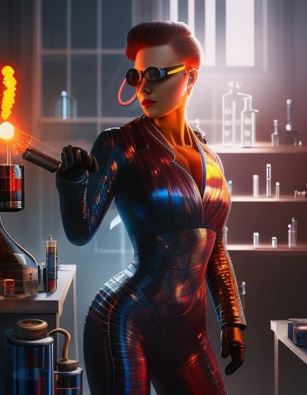 Mad Scientist - AI Generated Artwork - NightCafe Creator