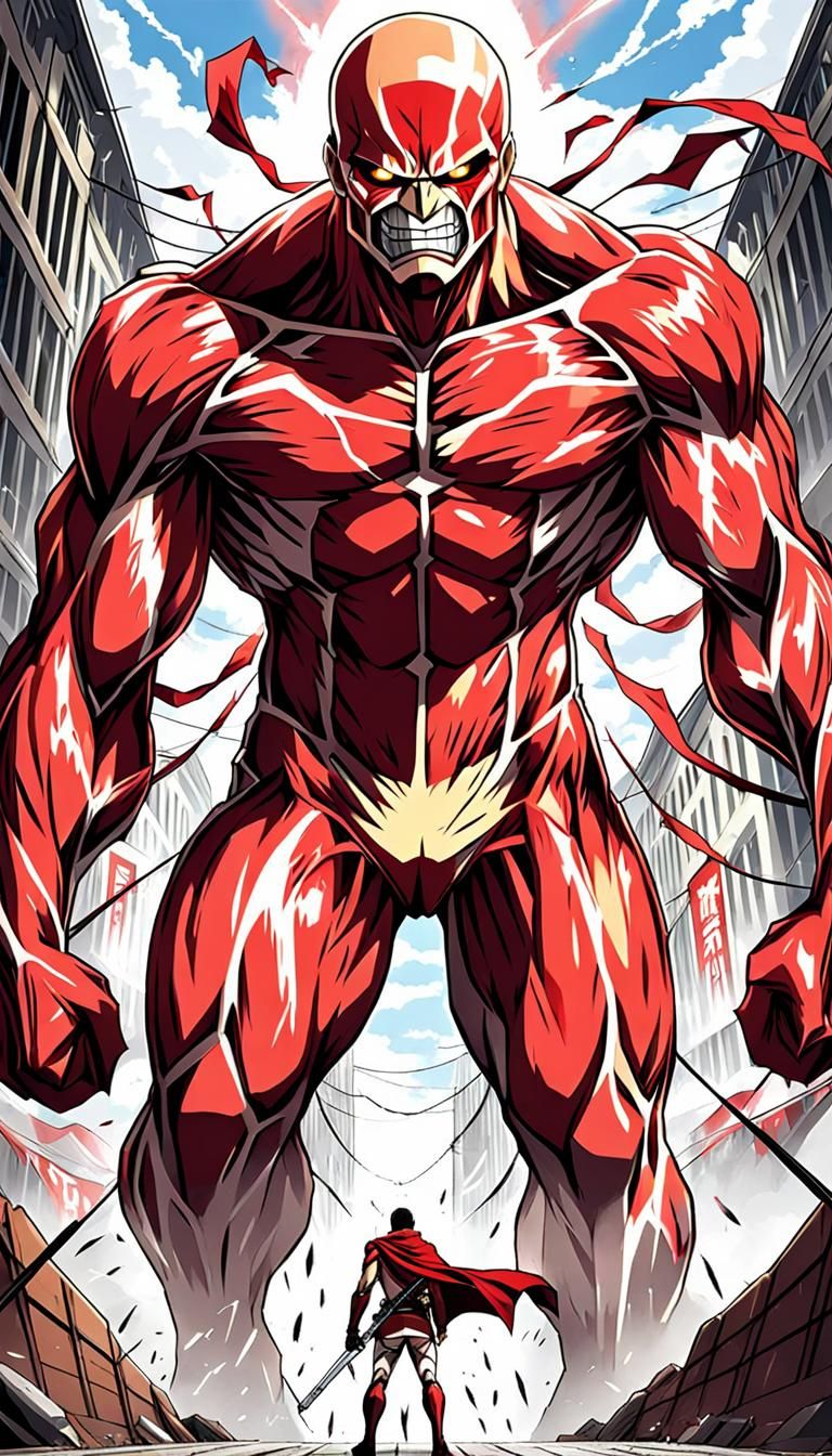 AoT - Collosal Titan - AI Generated Artwork - NightCafe Creator