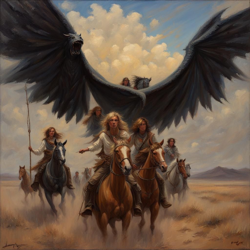 Coven of Sky - AI Generated Artwork - NightCafe Creator