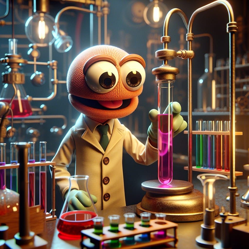 Muppets Meth Lab - AI Generated Artwork - NightCafe Creator
