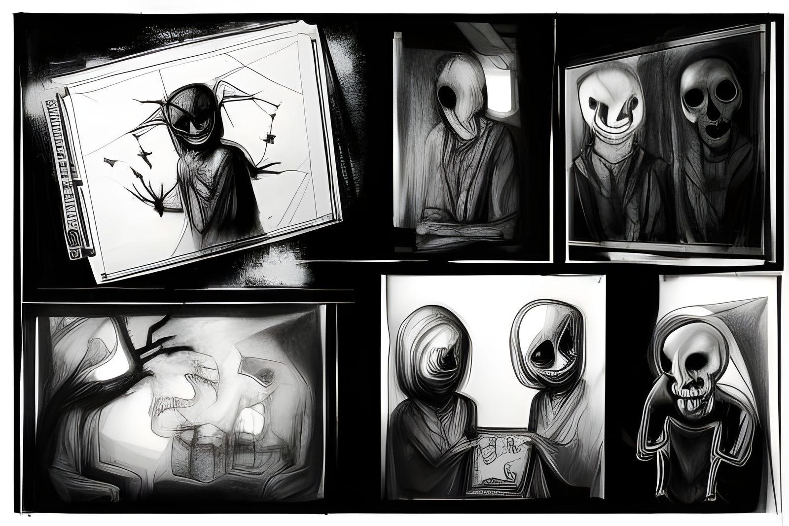 The Friendly Ghouls of Nightcafe - AI Generated Artwork - NightCafe Creator