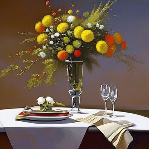 Still Life - AI Generated Artwork - NightCafe Creator