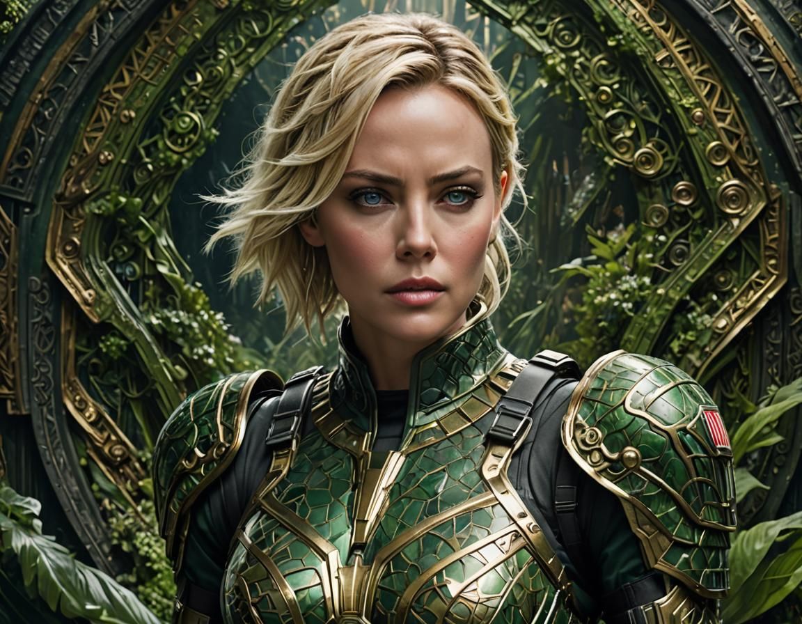 Study in Green - AI Generated Artwork - NightCafe Creator