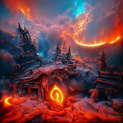 I feel the astral fire burning, it's blazing deep inside me, it burns ...