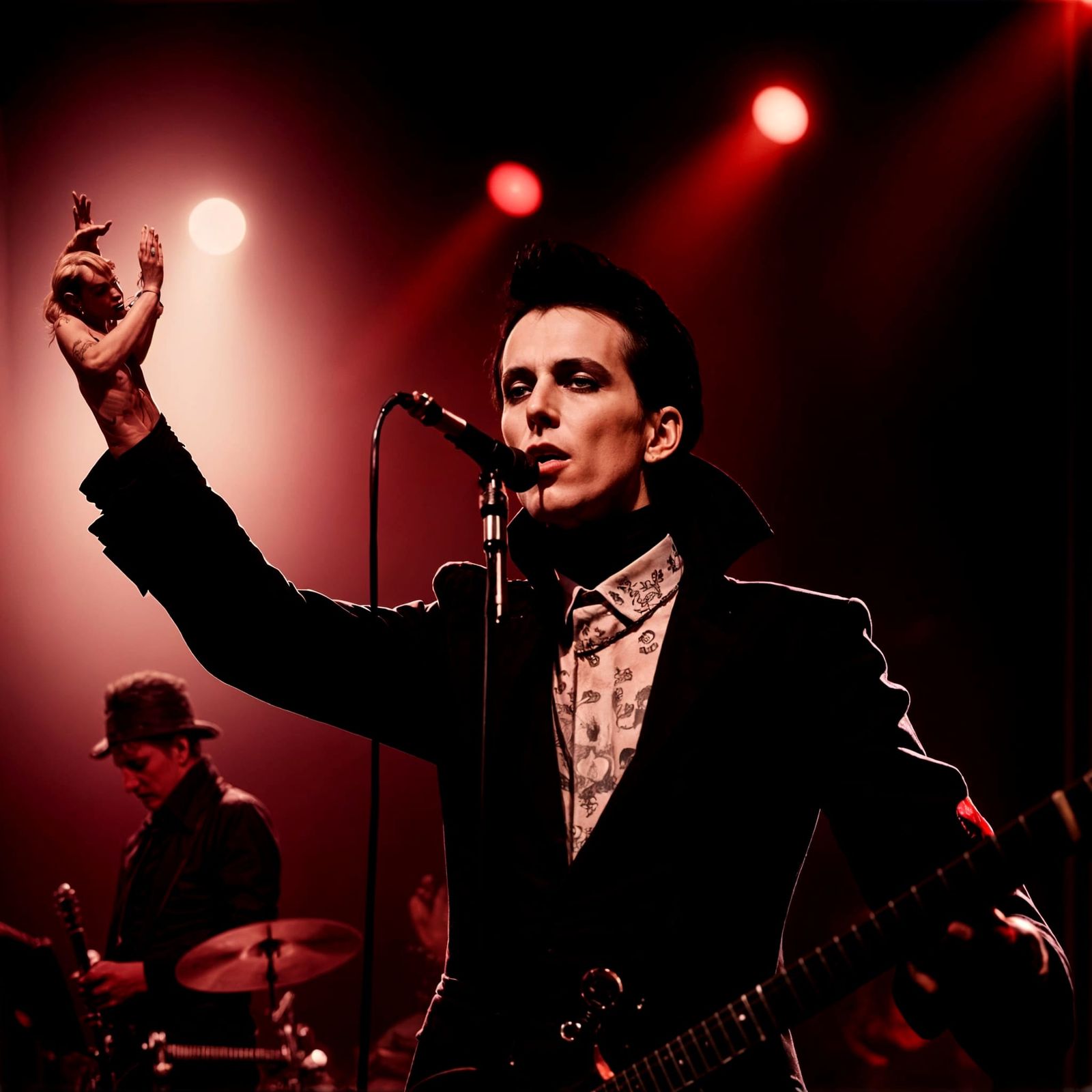 Bauhaus Live in Concert: Peter Murphy Captivates t... - AI Art