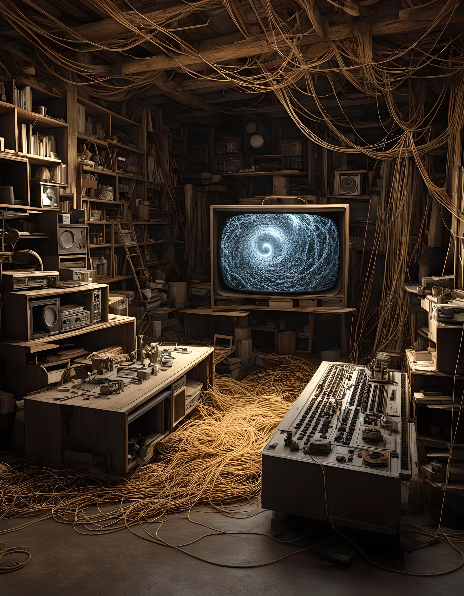 BW TV WORKSHOP - AI Generated Artwork - NightCafe Creator