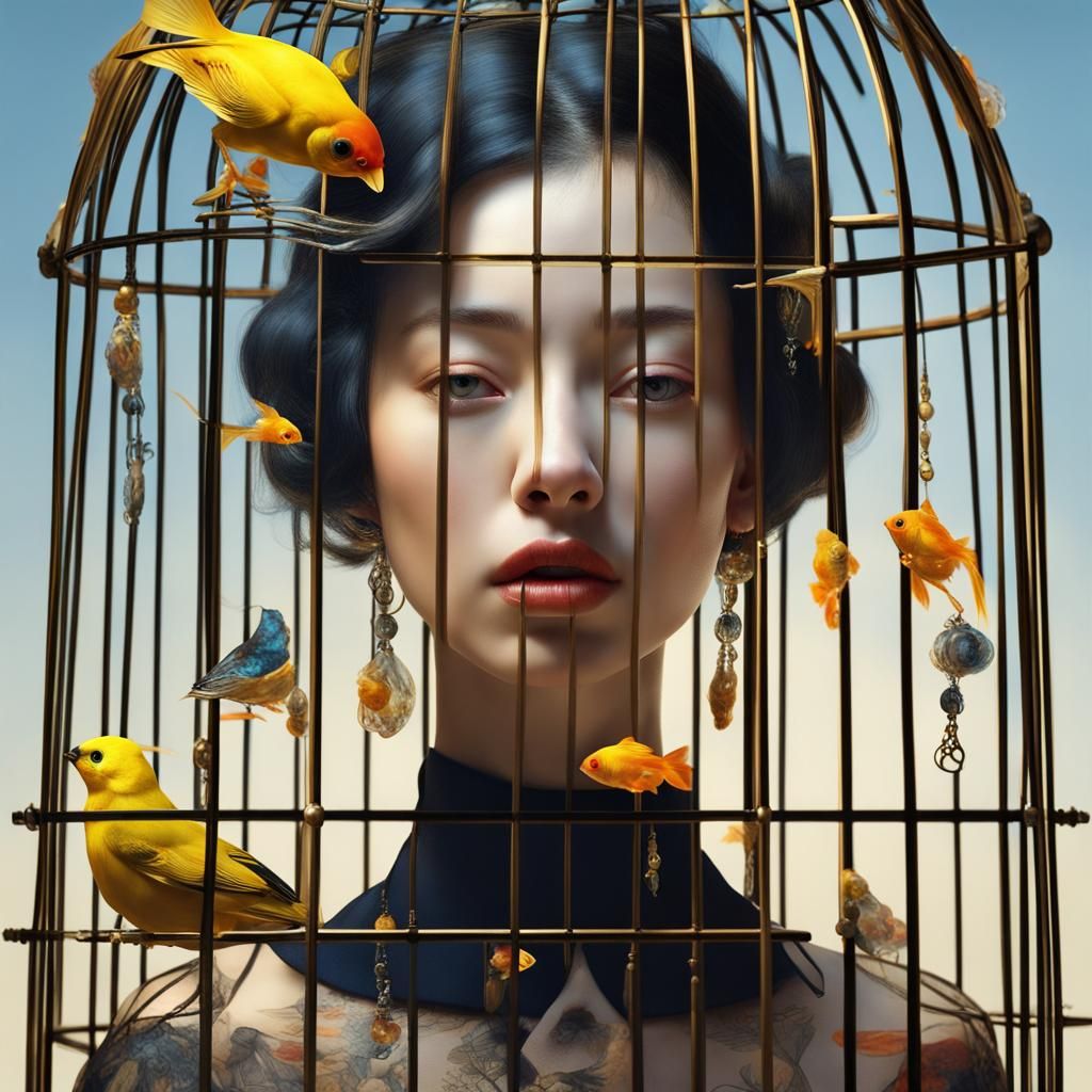 Caged - AI Generated Artwork - NightCafe Creator