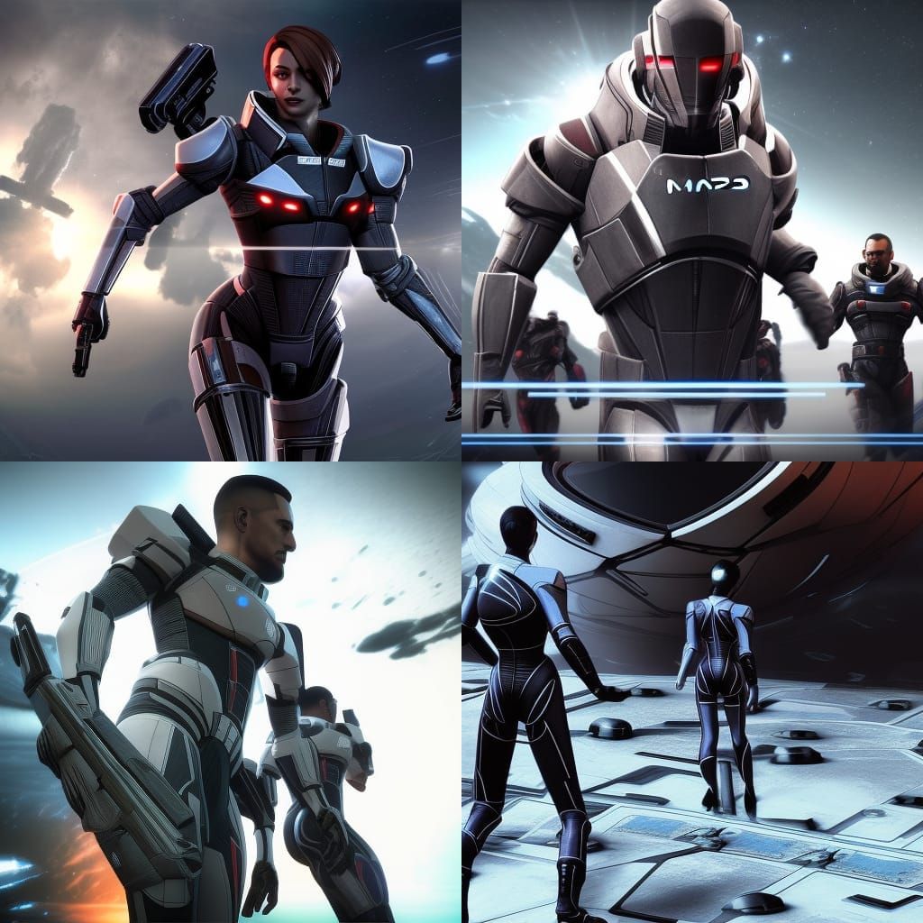mass effect 2 3D Game Cinematic Feel, Epic 3D Videogame Graphics ...