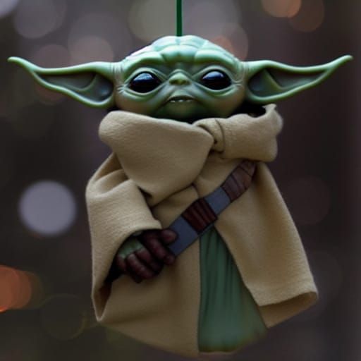 Grogu Ornaments - AI Generated Artwork - NightCafe Creator